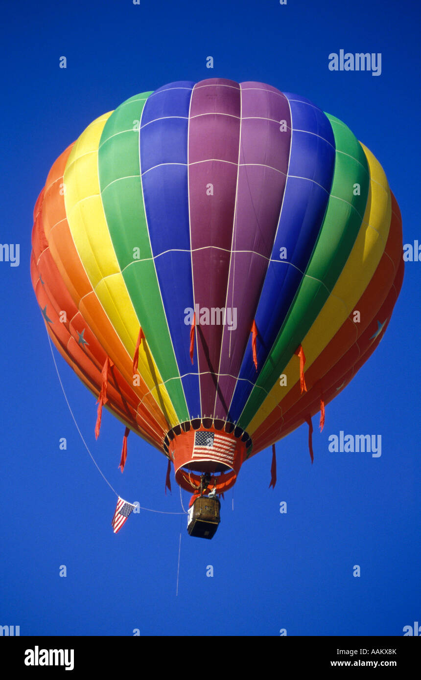 Rainbow Hot Air Balloons