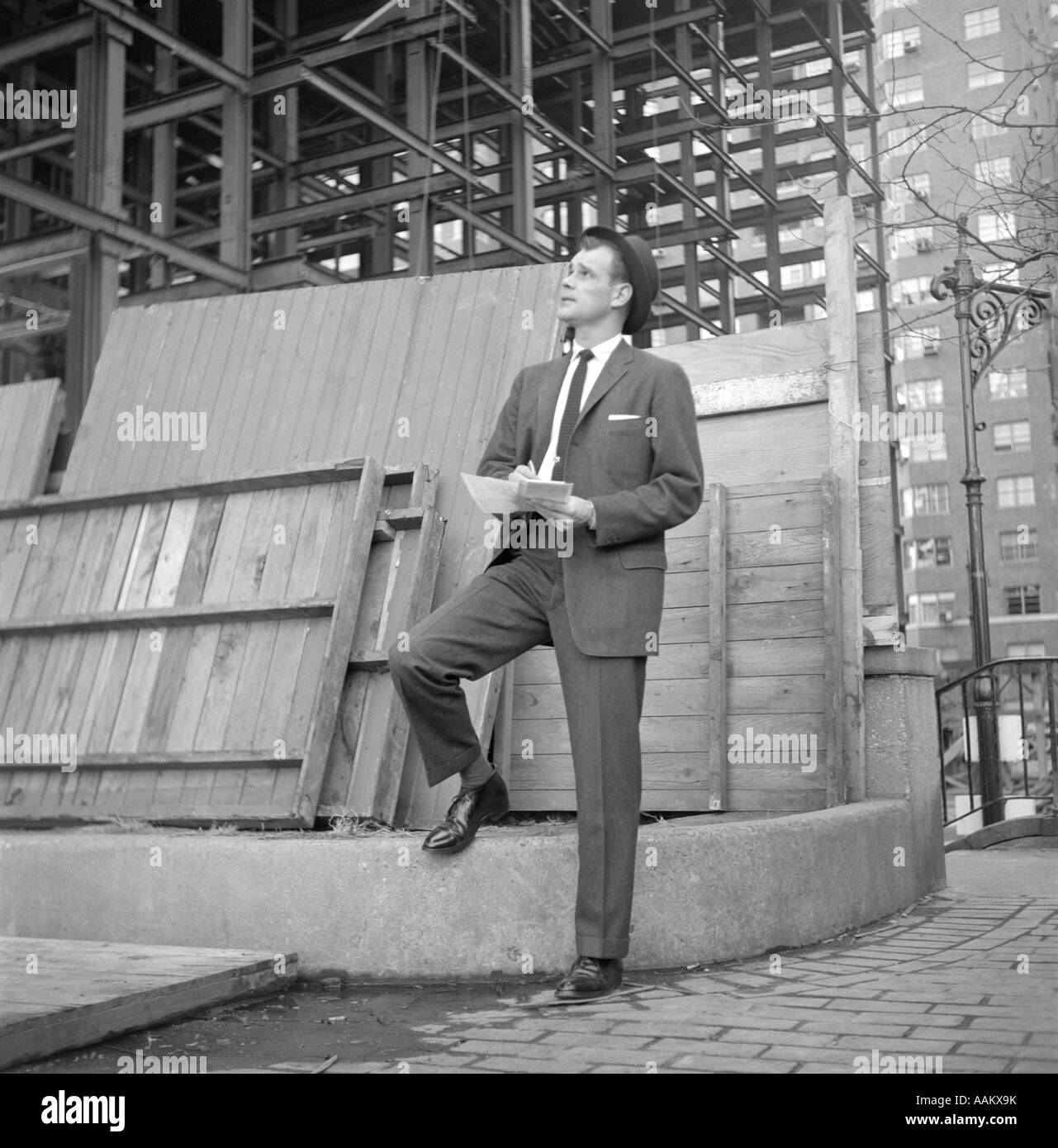 Notes businessman Black and White Stock Photos & Images - Alamy