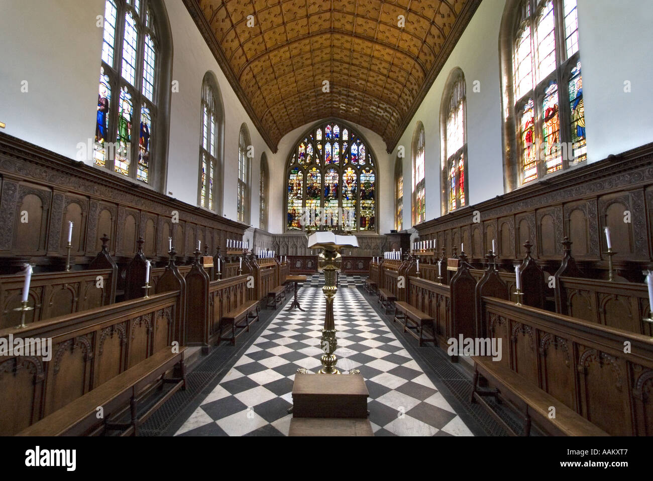 Chapel of Wadham College Oxford 2 Stock Photo - Alamy