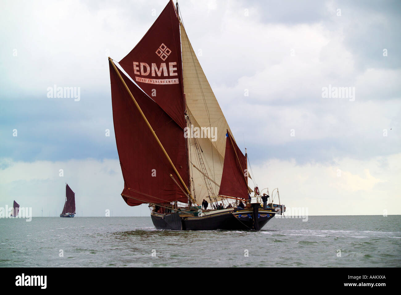 Edme wooden sailing barge hi-res stock photography and images - Alamy