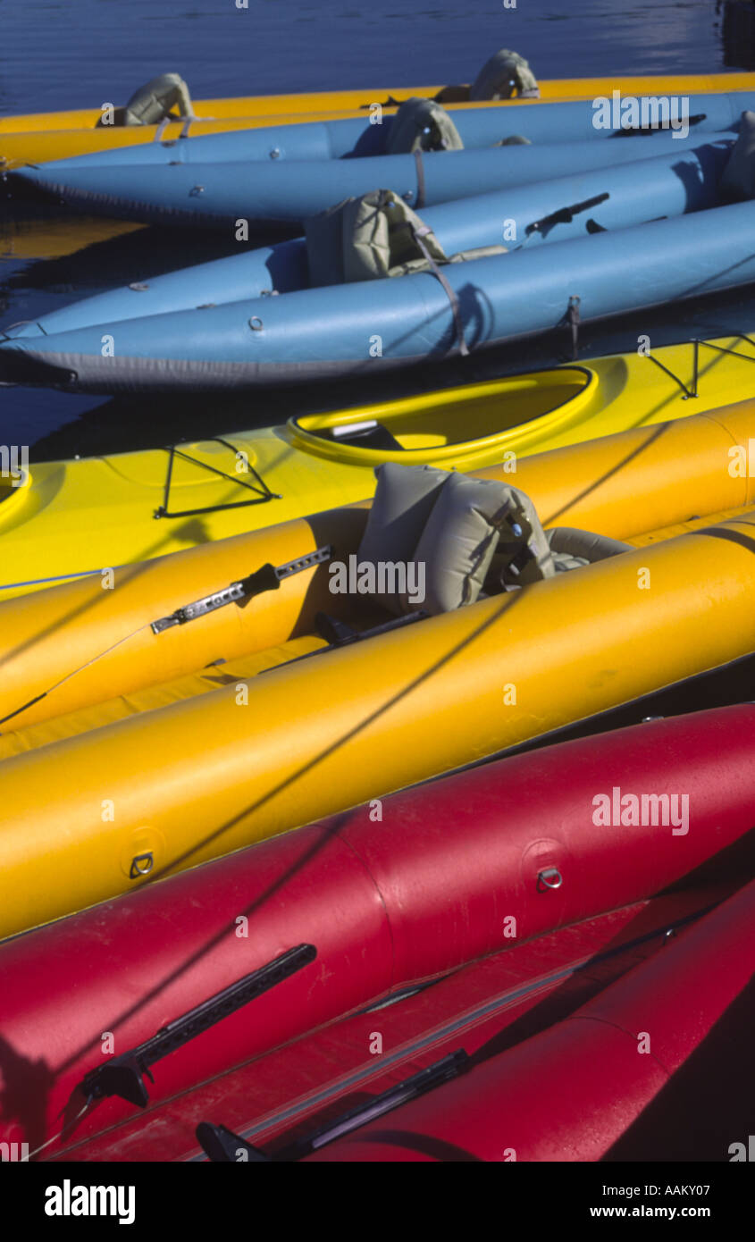 Kayaks waiting hi-res stock photography and images - Alamy