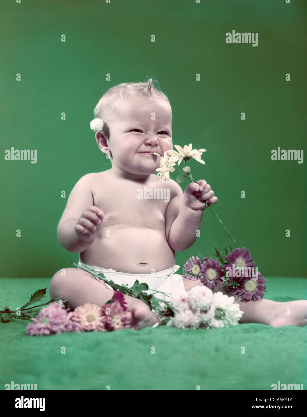 1950s baby diaper hi-res stock photography and images - Alamy