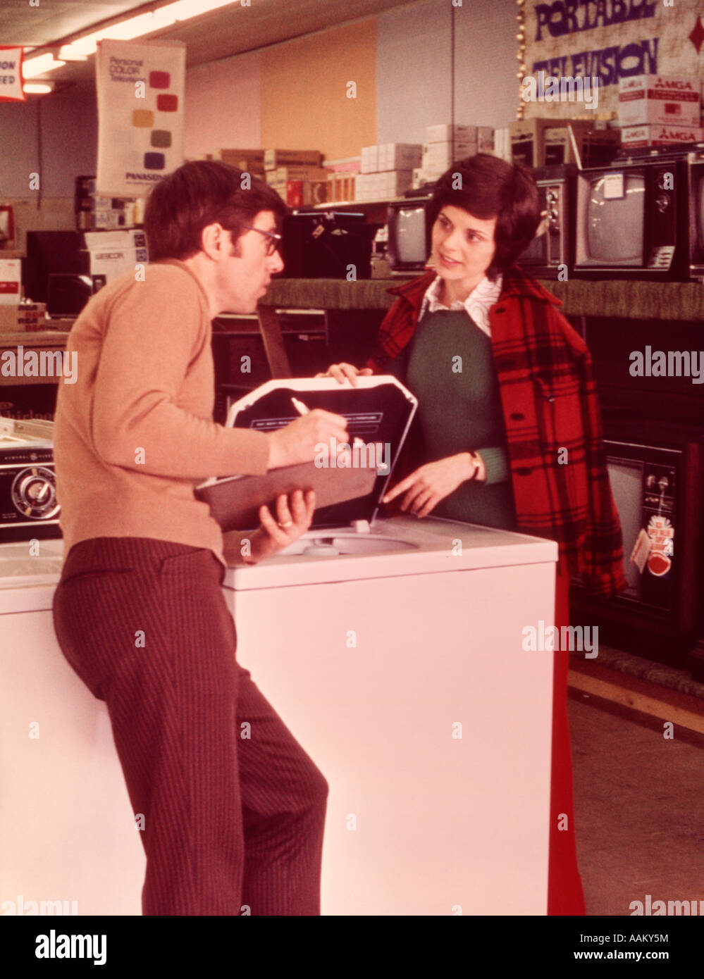 1960s Shopping High Resolution Stock Photography and Images - Alamy