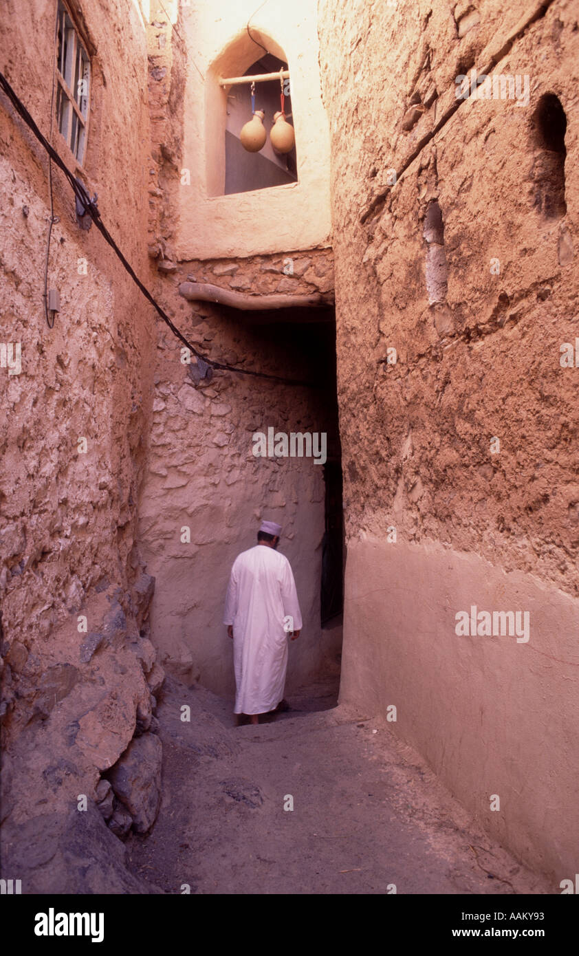 Oman old traditional village Stock Photo - Alamy