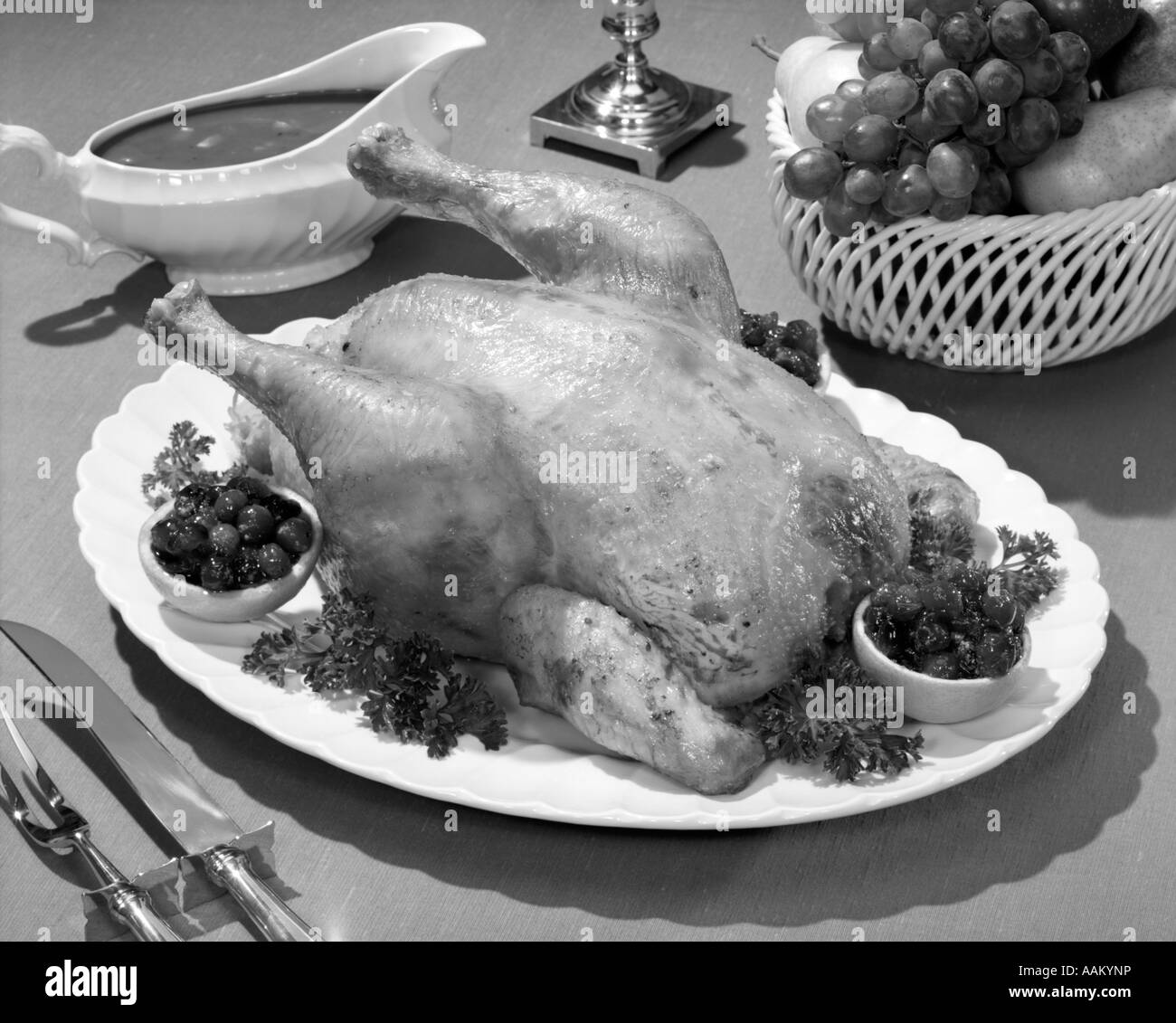 Thanksgiving gravy Black and White Stock Photos & Images - Alamy