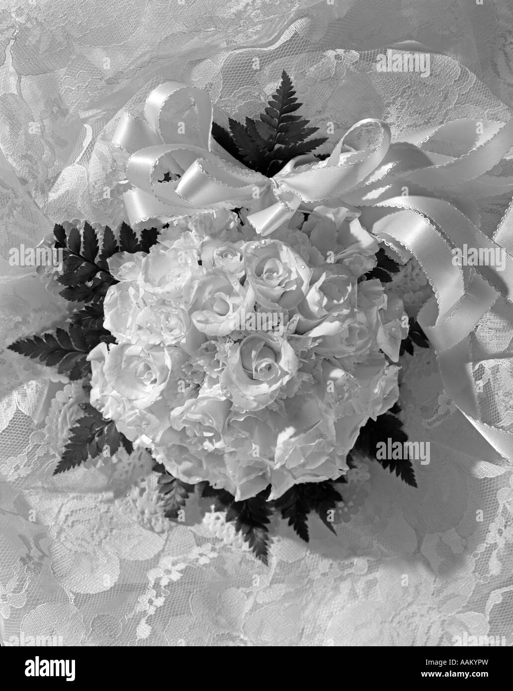 Black ribbon flower Black and White Stock Photos & Images - Alamy