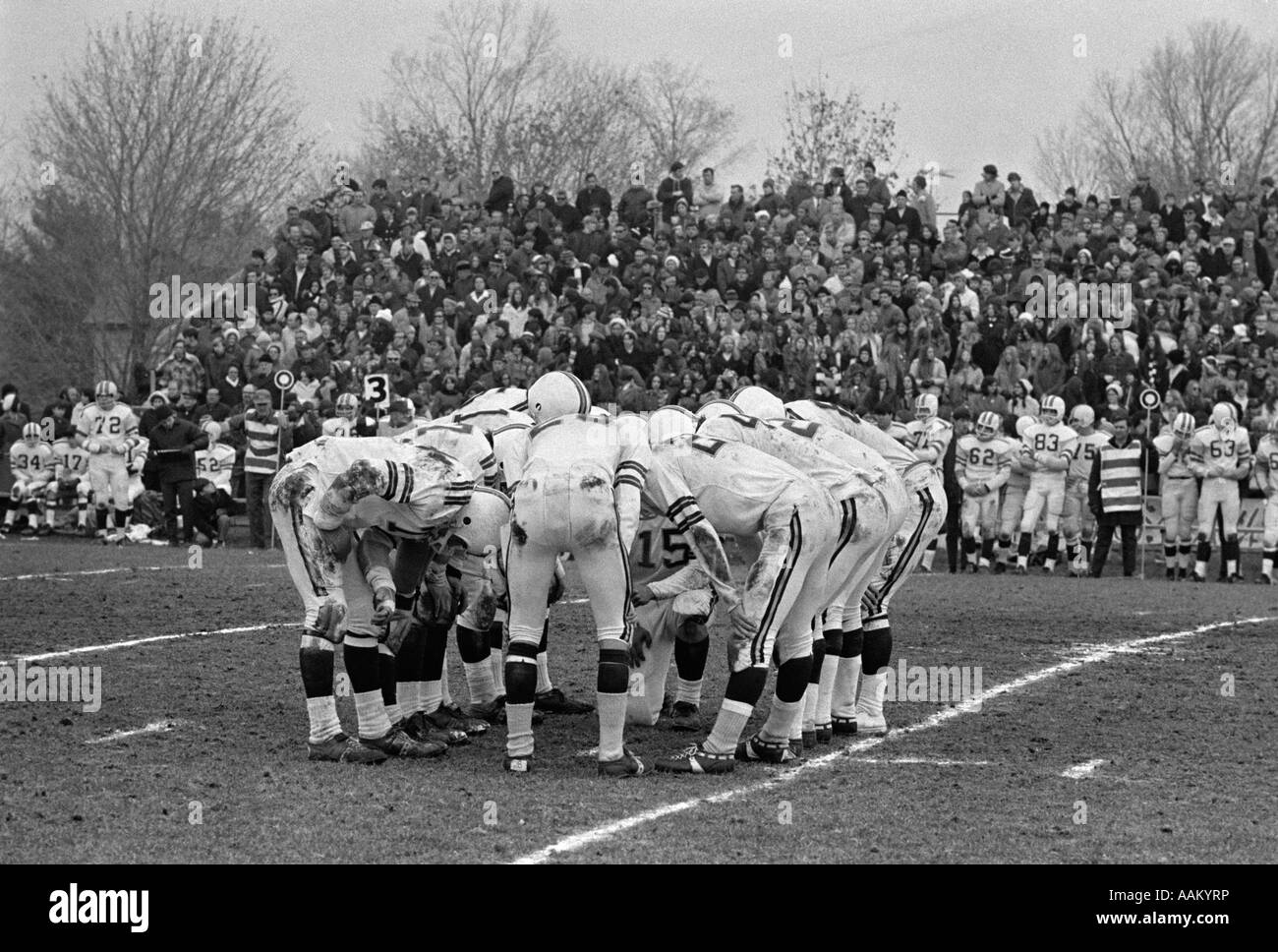 Retro football field Black and White Stock Photos & Images - Alamy