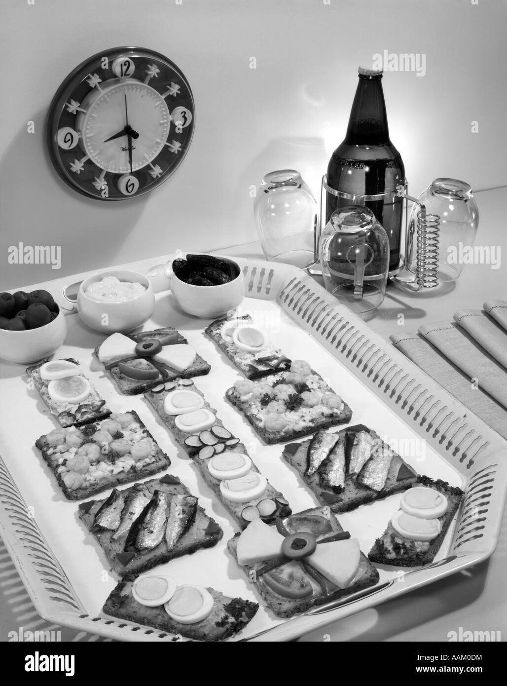 Finger snack Black and White Stock Photos & Images - Alamy