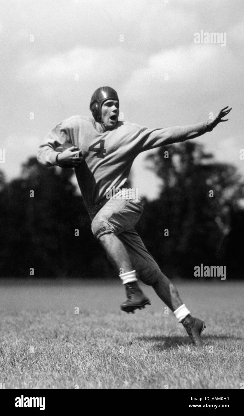 American football young man Black and White Stock Photos & Images - Alamy