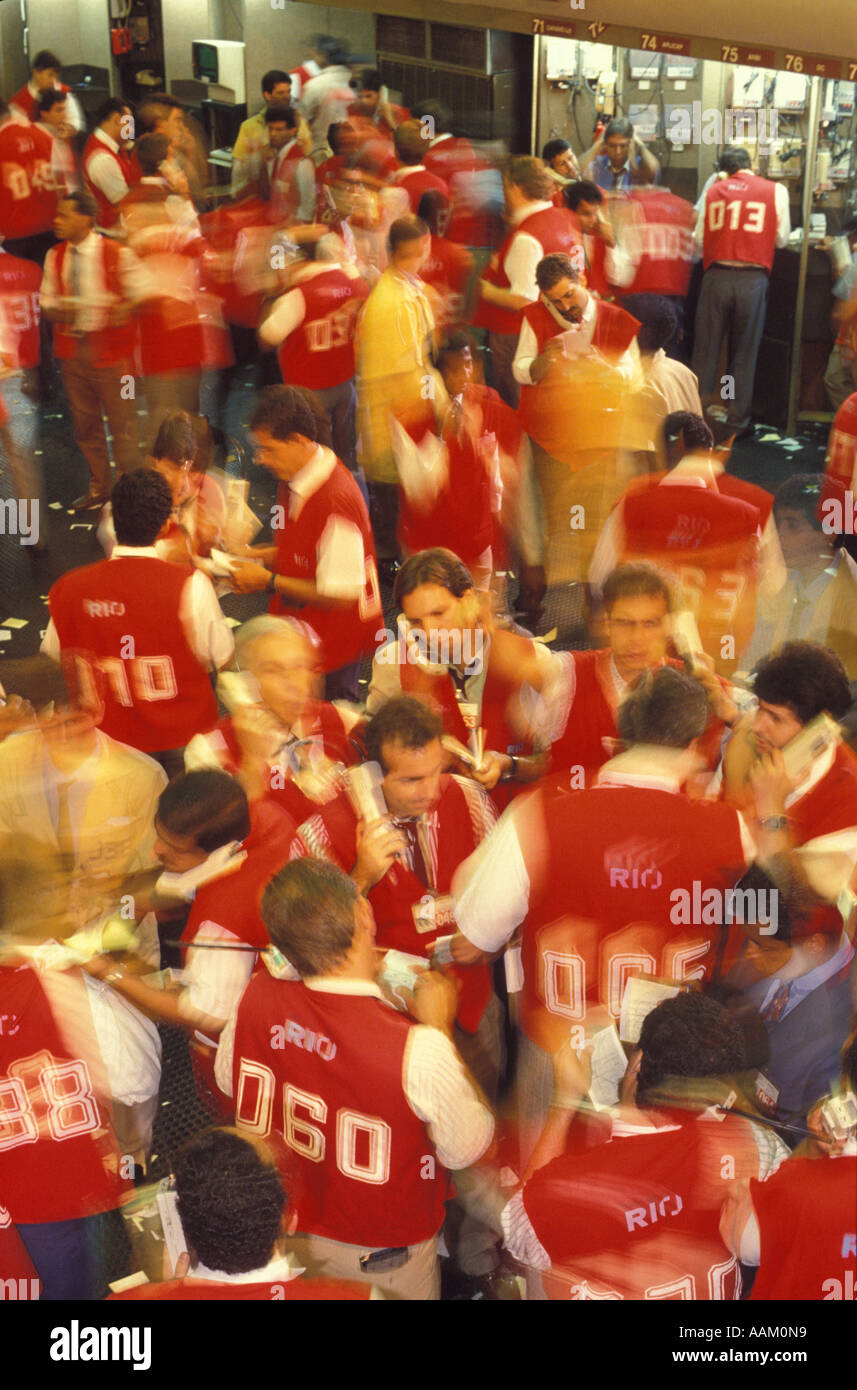 Stock market operators Stock Photo - Alamy