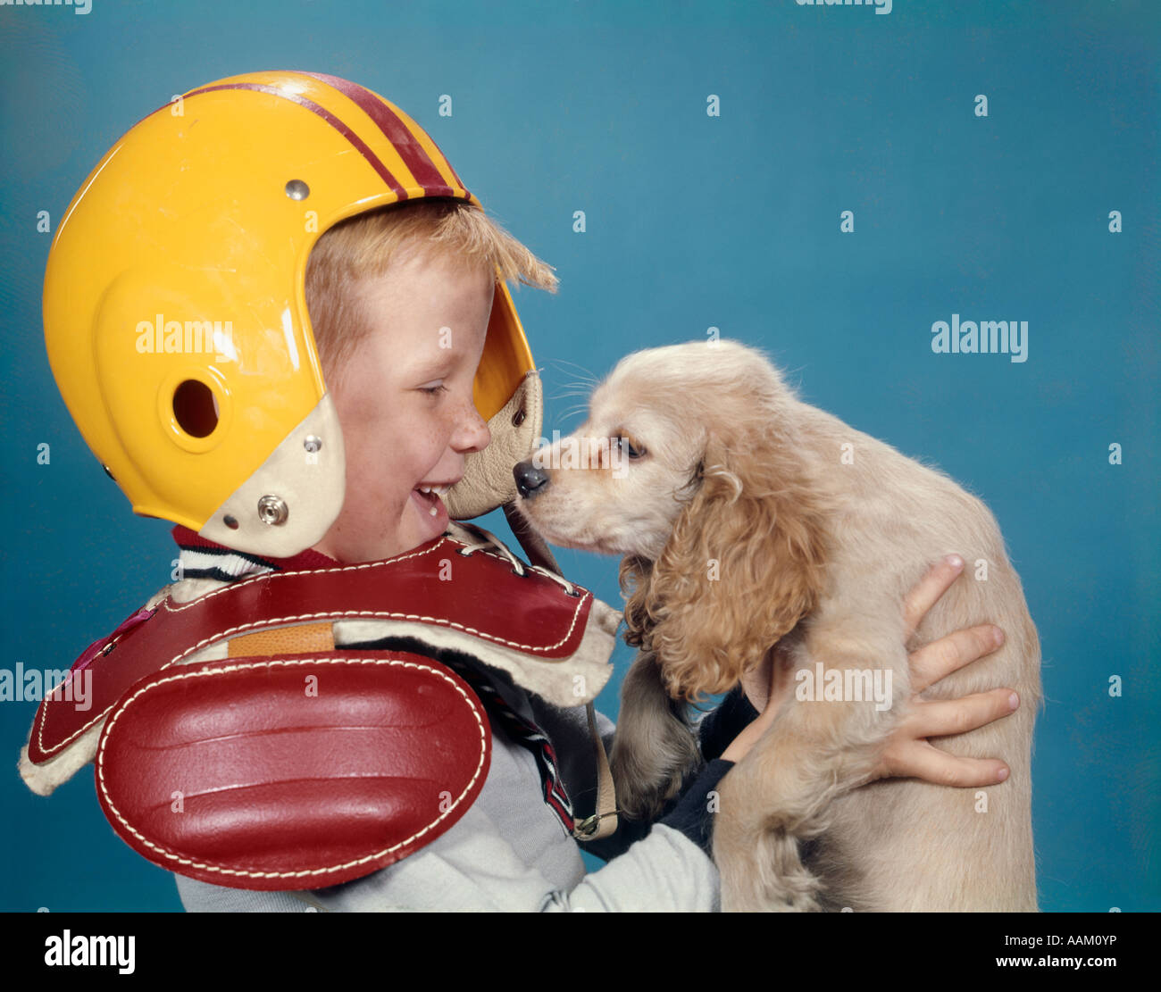 Cocker spaniel puppy children hi-res stock photography and images - Alamy