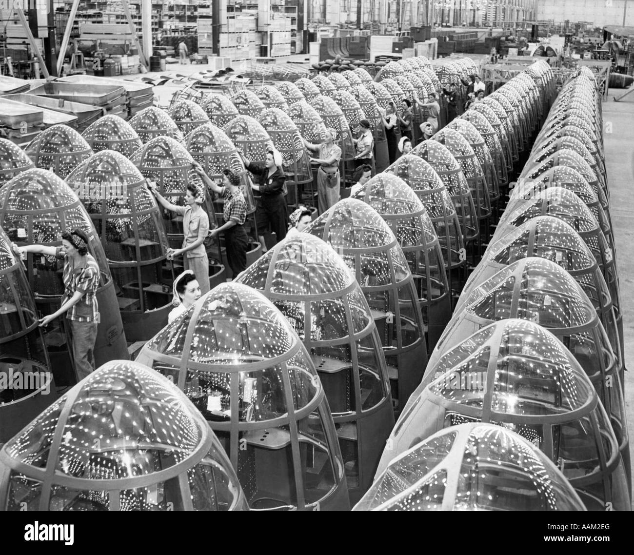 Airplane factory Black and White Stock Photos & Images - Alamy