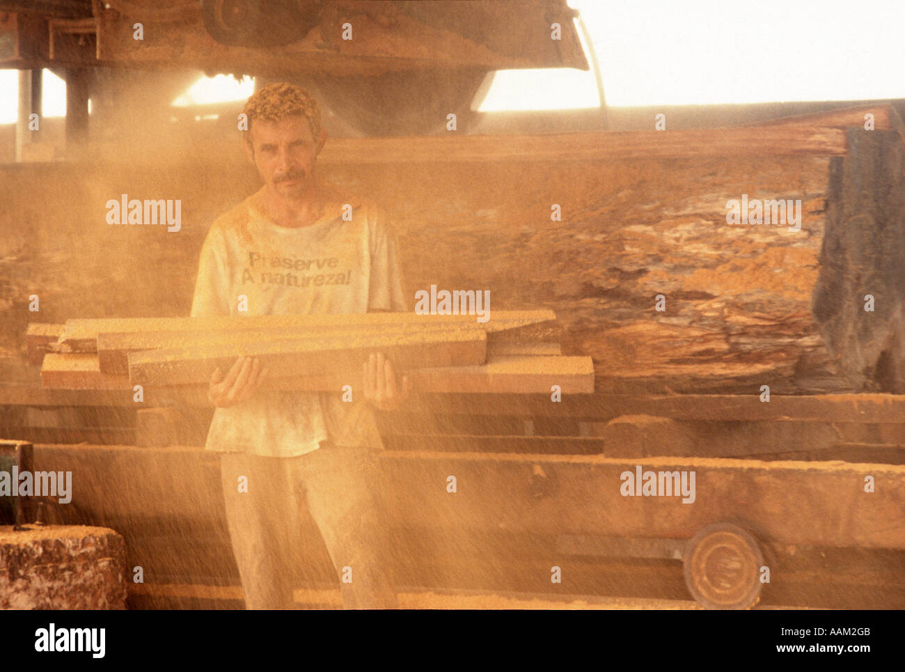 Amazon, Brazil. Logging industry Stock Photo - Alamy