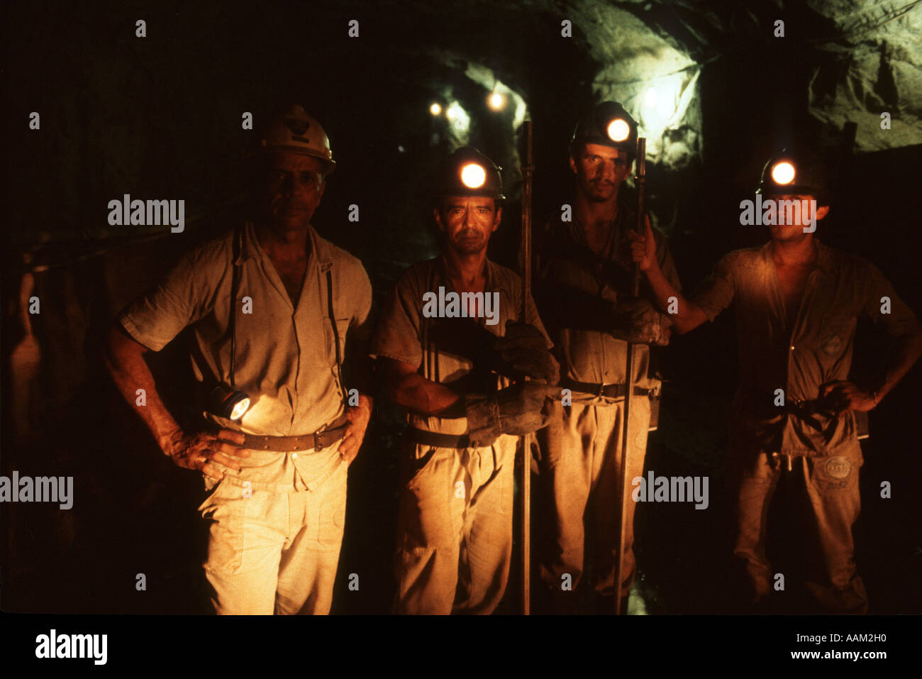 Miners hard hats hi-res stock photography and images - Alamy