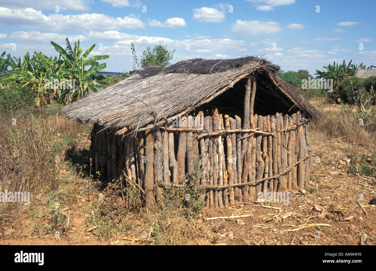 Rural Living - Accommodation – African Village Outhouse Stock Photo - Alamy