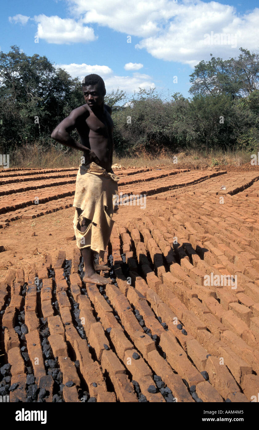 People at Work, – On the Bricks - Africa Handmade Brick Manufacturing ...