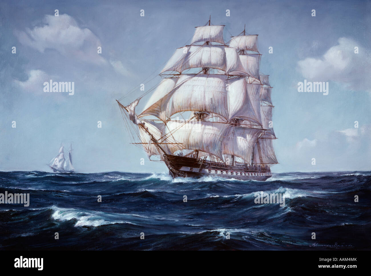 Revolutionary War Naval Paintings