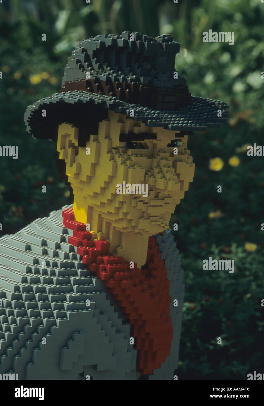 A model lego man at Legoland Windsor in the Uk Stock Photo - Alamy