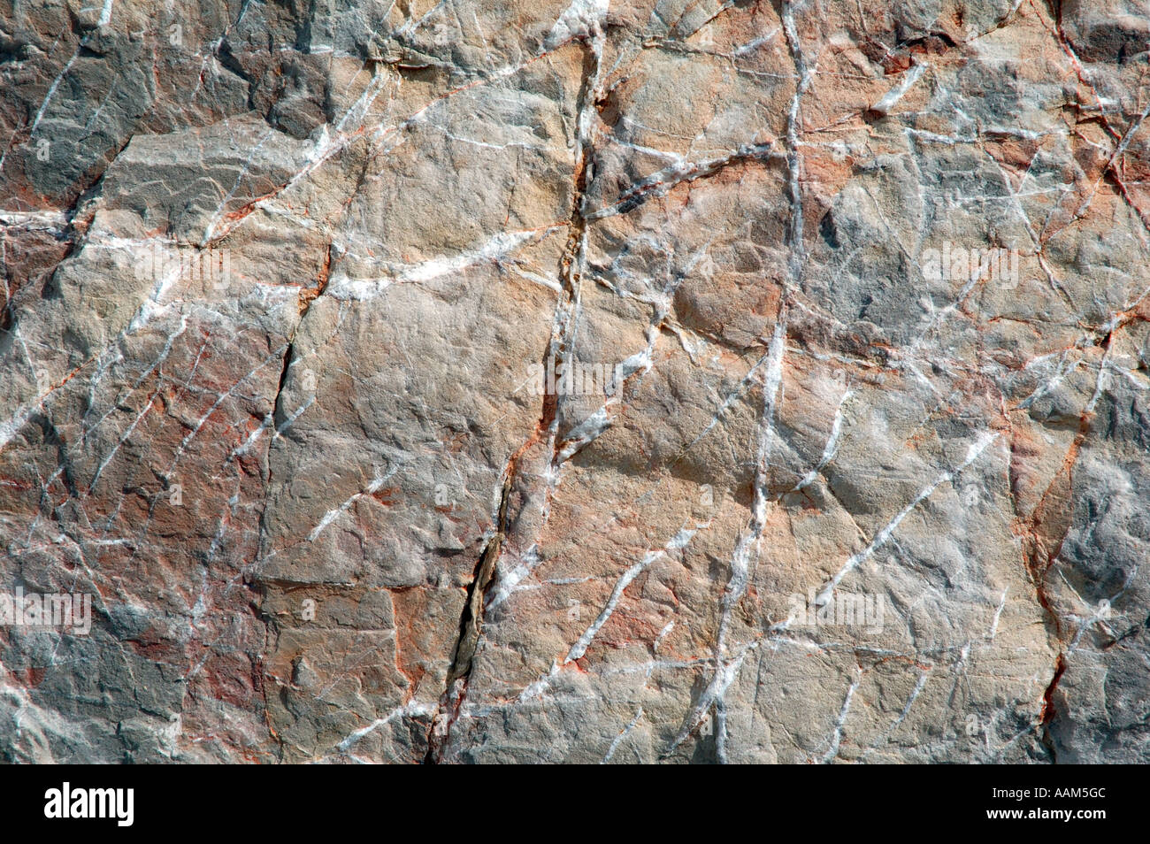 Quartz in Stone, Sea Defences Seaview, Isle of Wight, England, UK, GB ...
