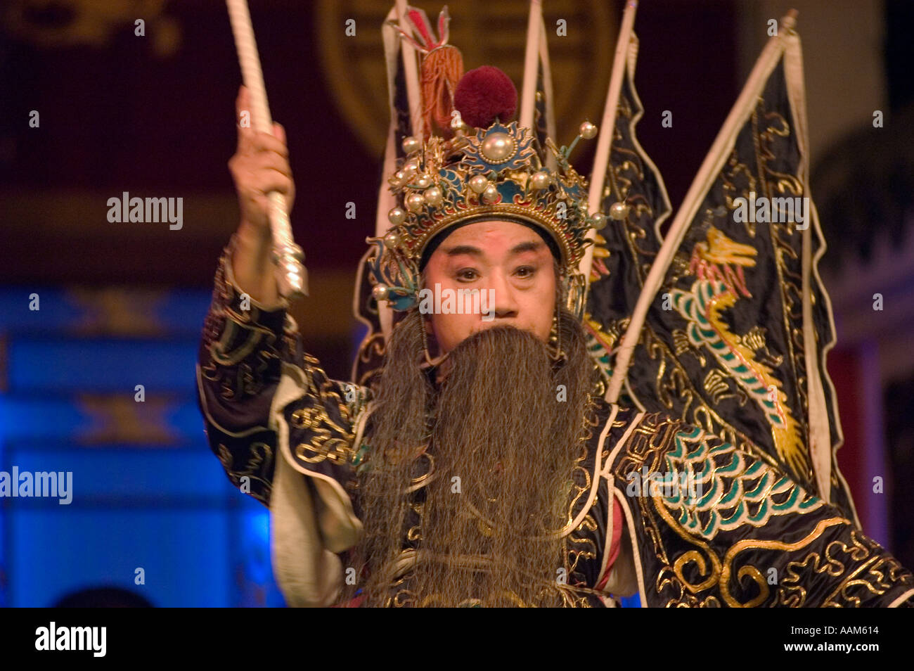 Chinese Opera Actor In Full High Resolution Stock Photography and ...
