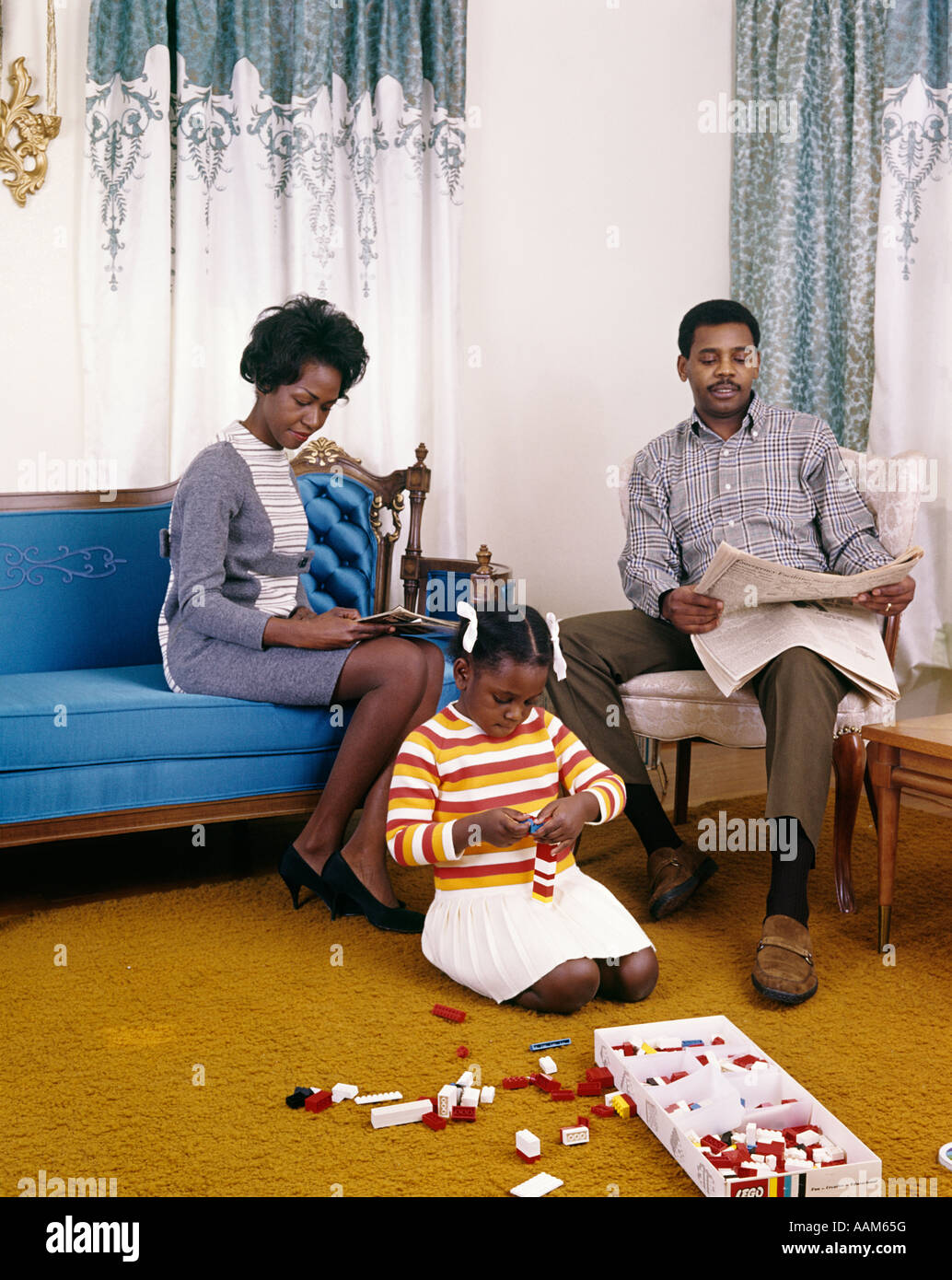 1960s African American Family