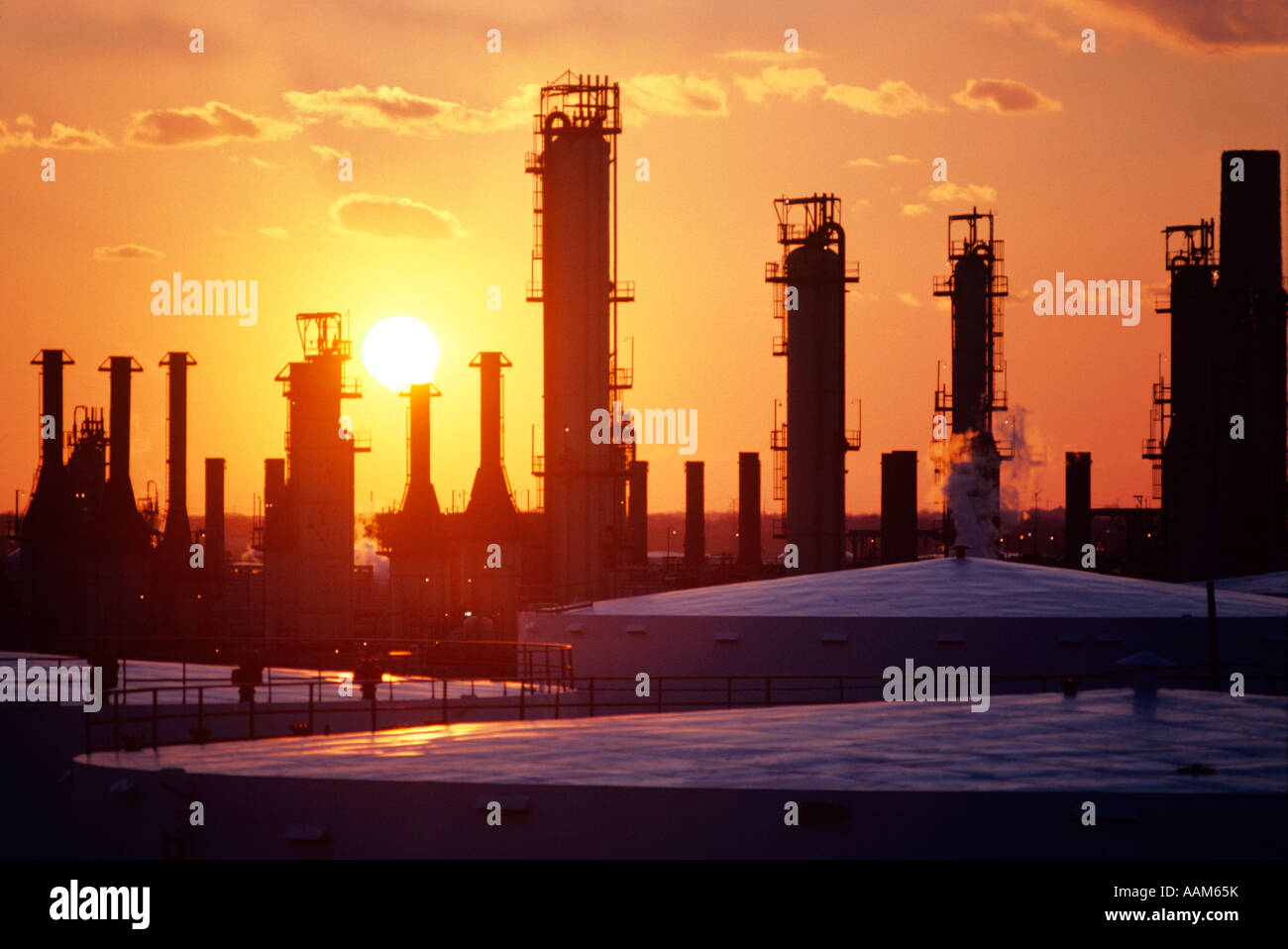 Refinery Sunset