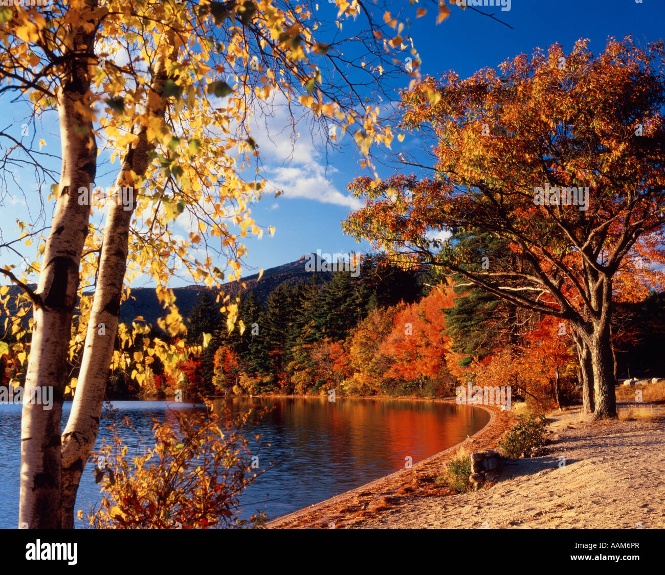 MT. AND LAKE CHOCORUA NEW HAMPSHIRE Stock Photo - Alamy