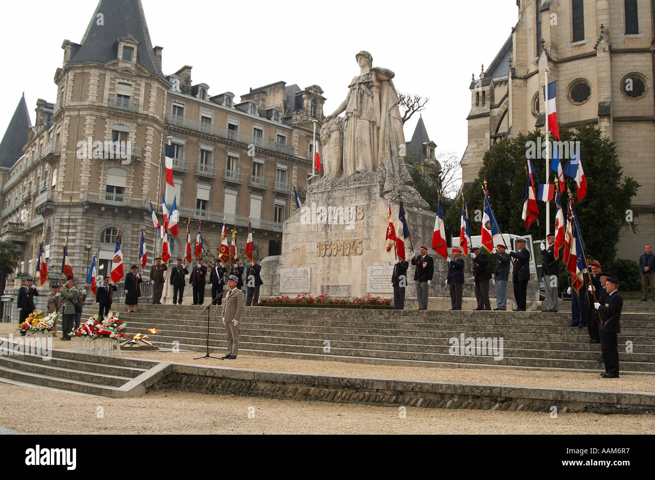 remembrance, service, day, in, France, French, foreign, legion, war ...