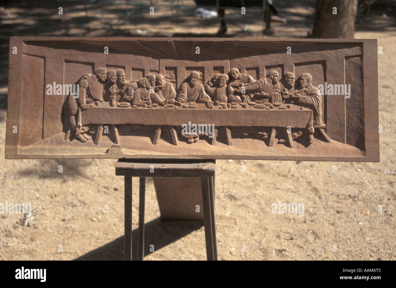 African Art and Craft - Zimbabwe Carving Stock Photo - Alamy