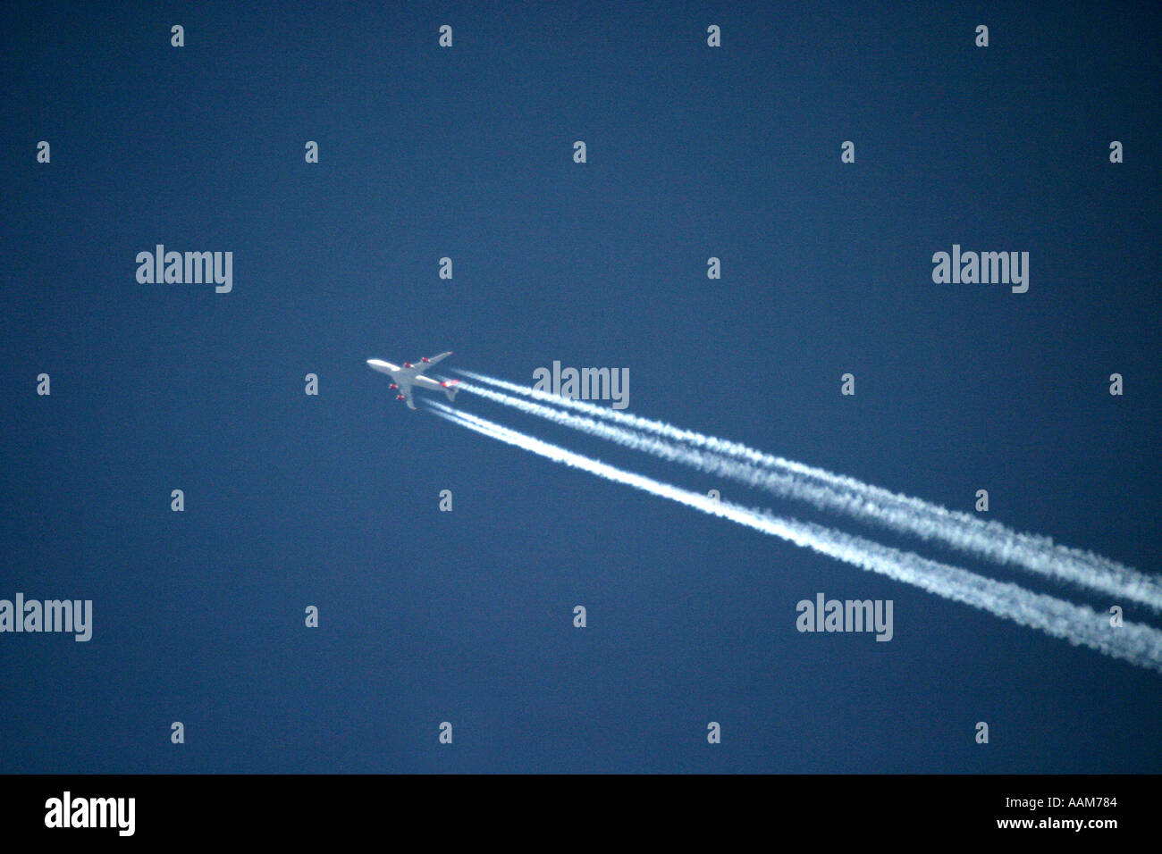 Horizontal Jet streams Stock Photo - Alamy
