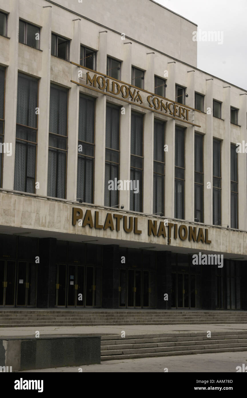 Chisinau national palace hi-res stock photography and images - Alamy