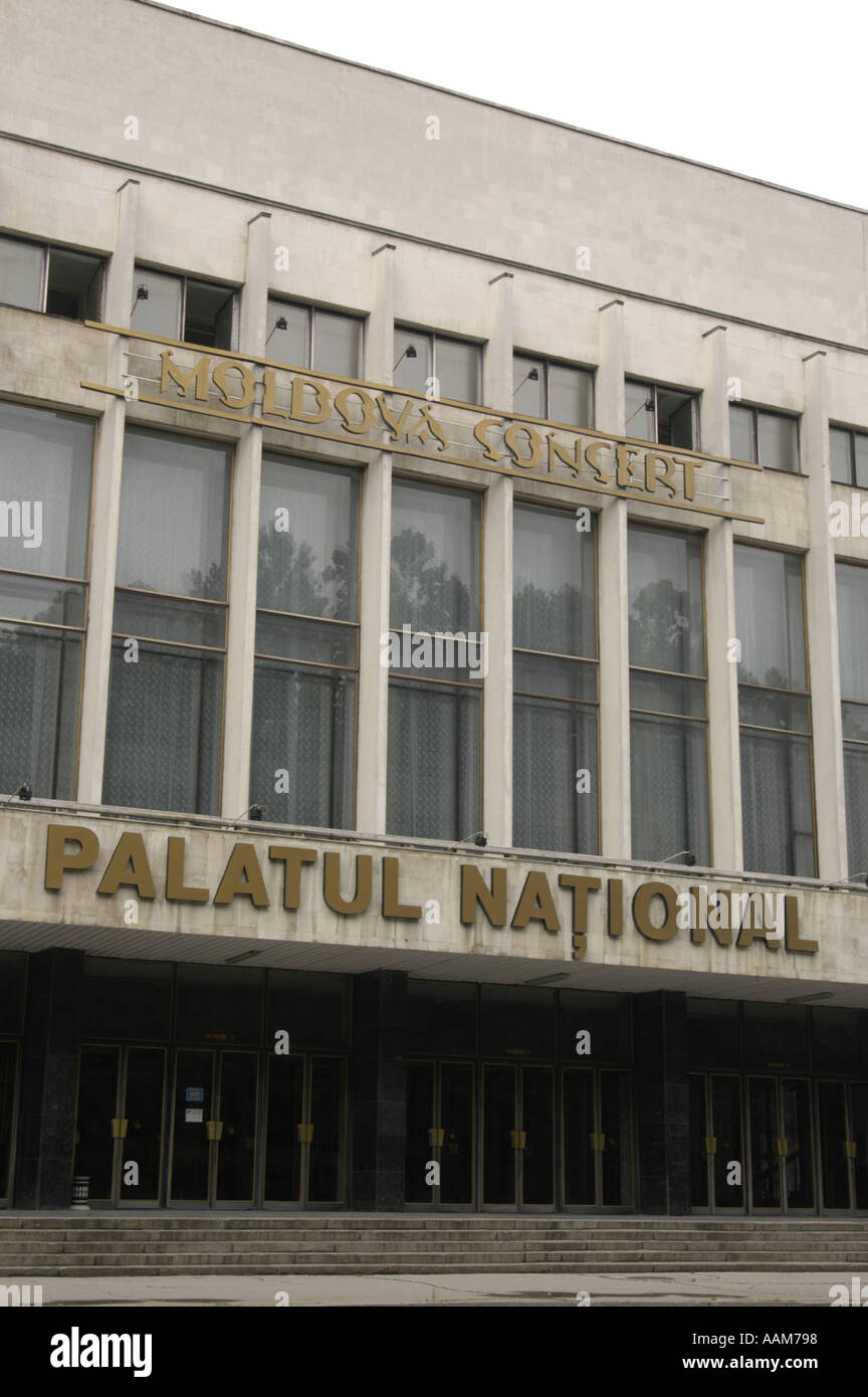 Chisinau national palace hi-res stock photography and images - Alamy
