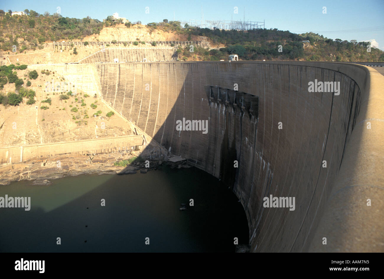 The Kariba Dam Africa Stock Photo - Alamy