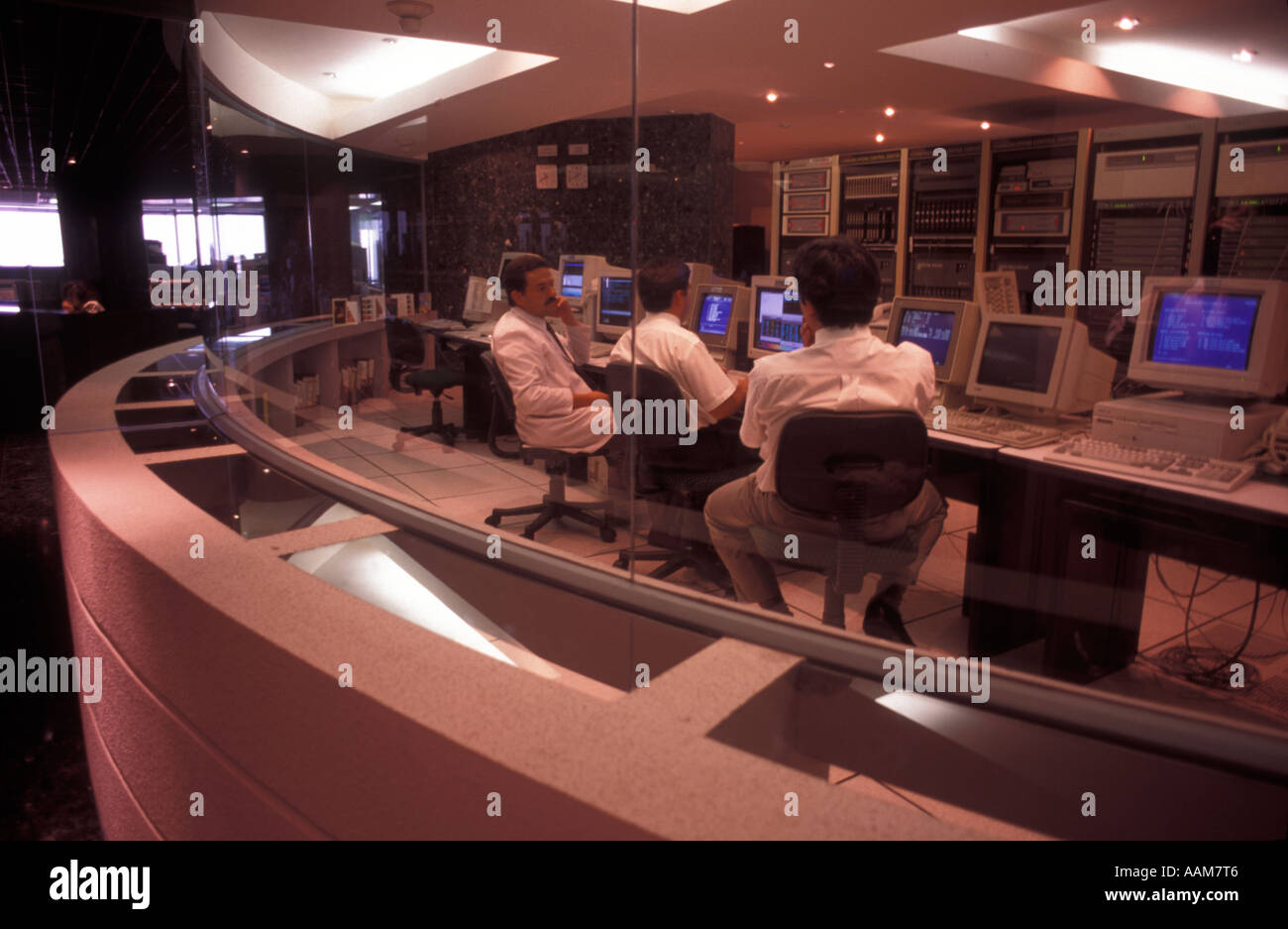 Electronic Stock market, Santiago, Chile Stock Photo - Alamy