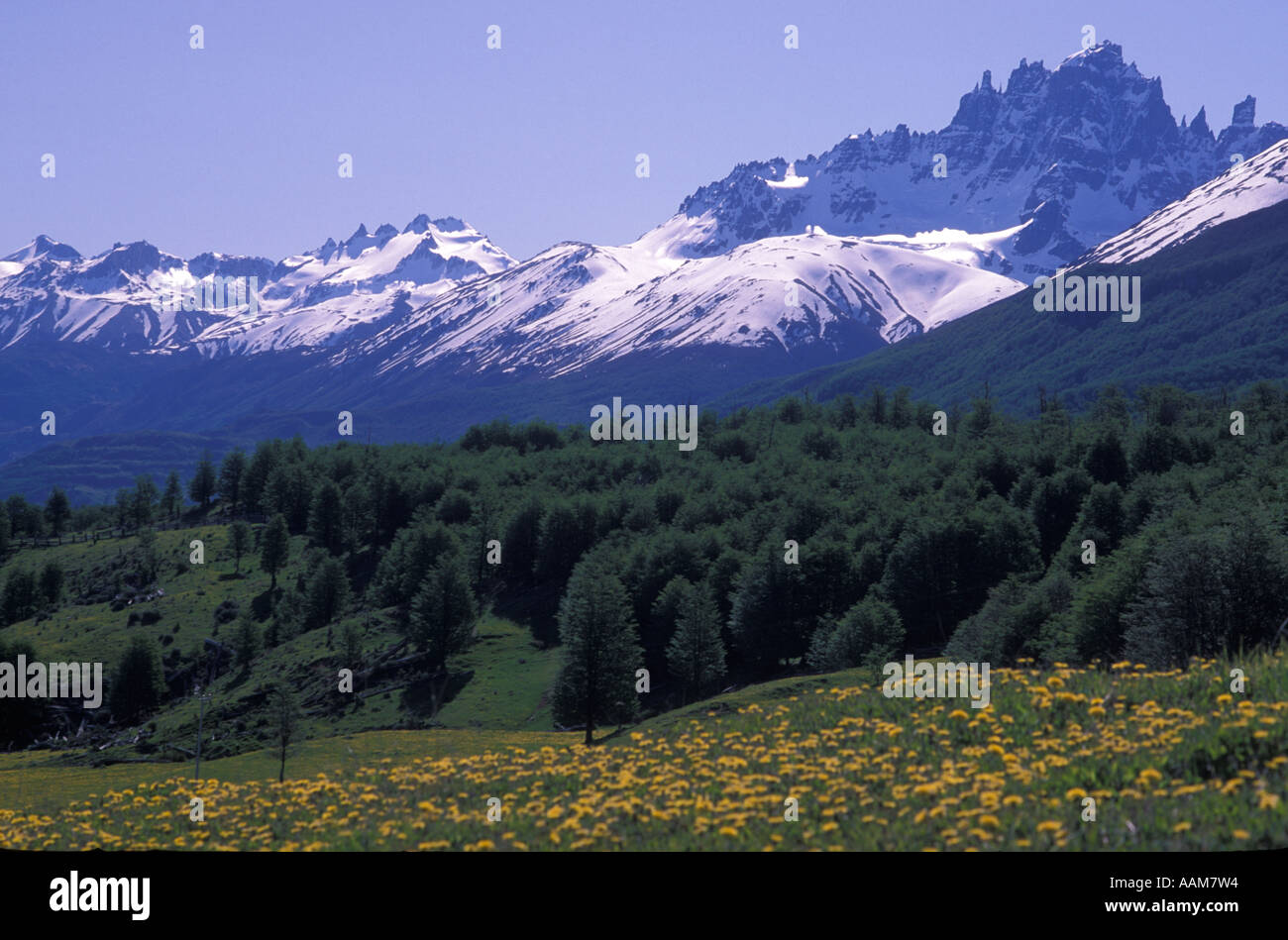 Cerro Castillo mountain, Patagonia, Chile Stock Photo - Alamy
