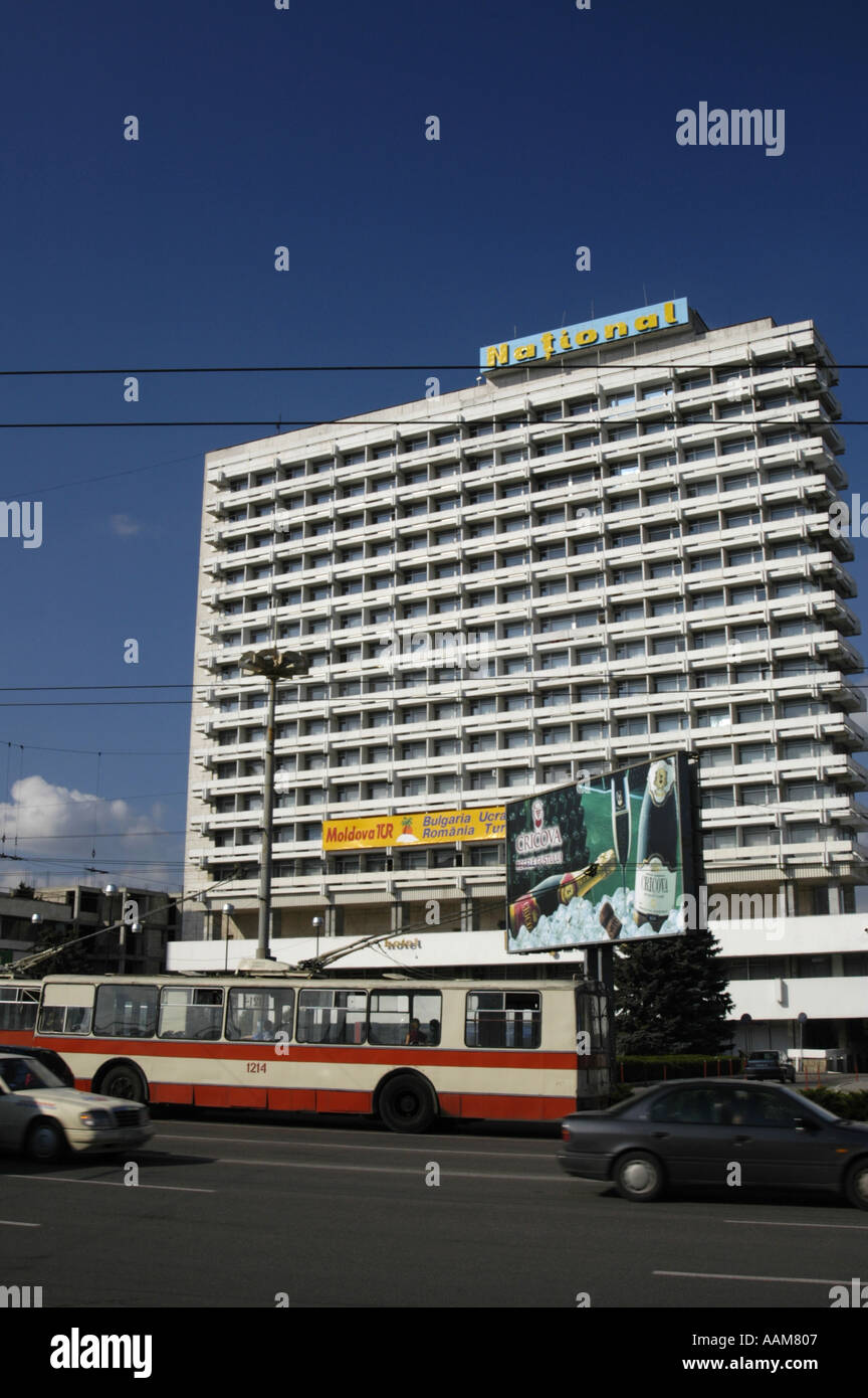 Chisinau, Hotel National Stock Photo - Alamy