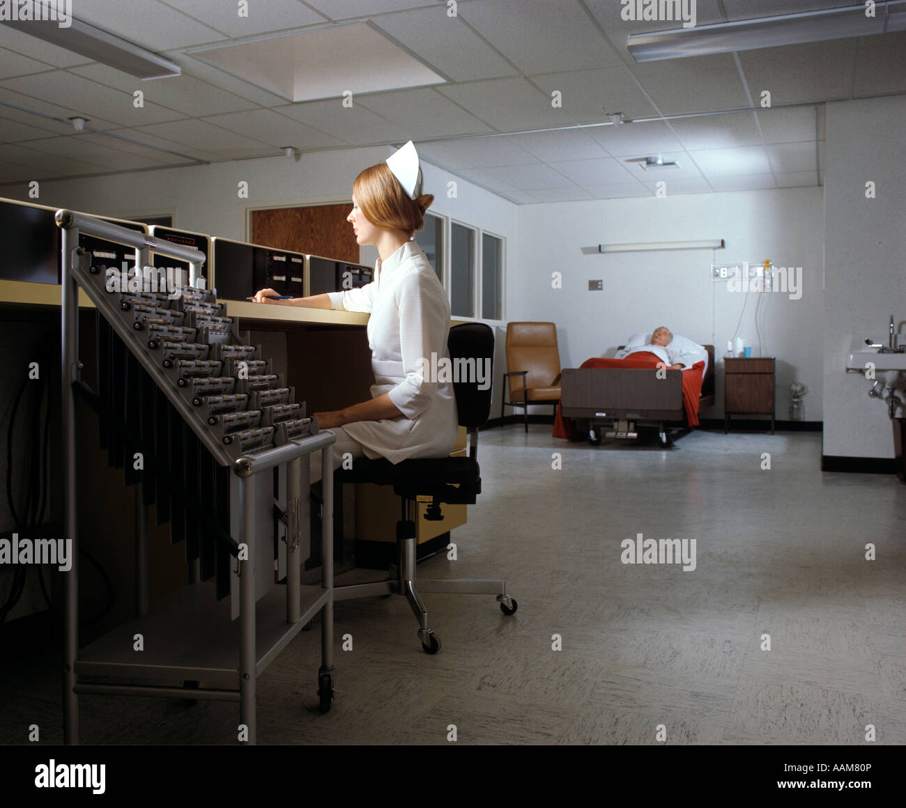 1970s icu patient hi-res stock photography and images - Alamy