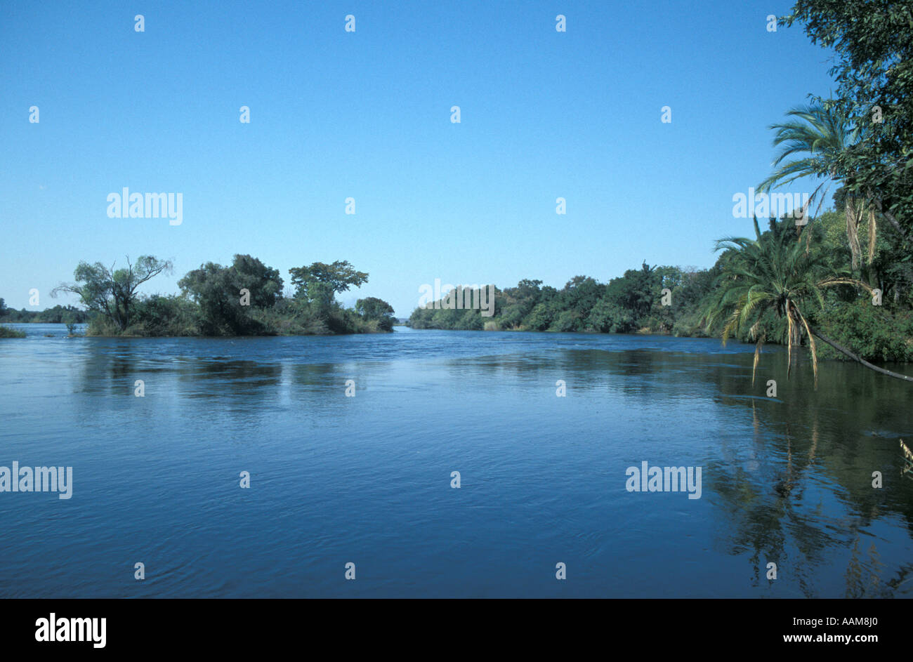 Life - Our Planet – Environment - Africa the Zambezi River Stock Photo ...