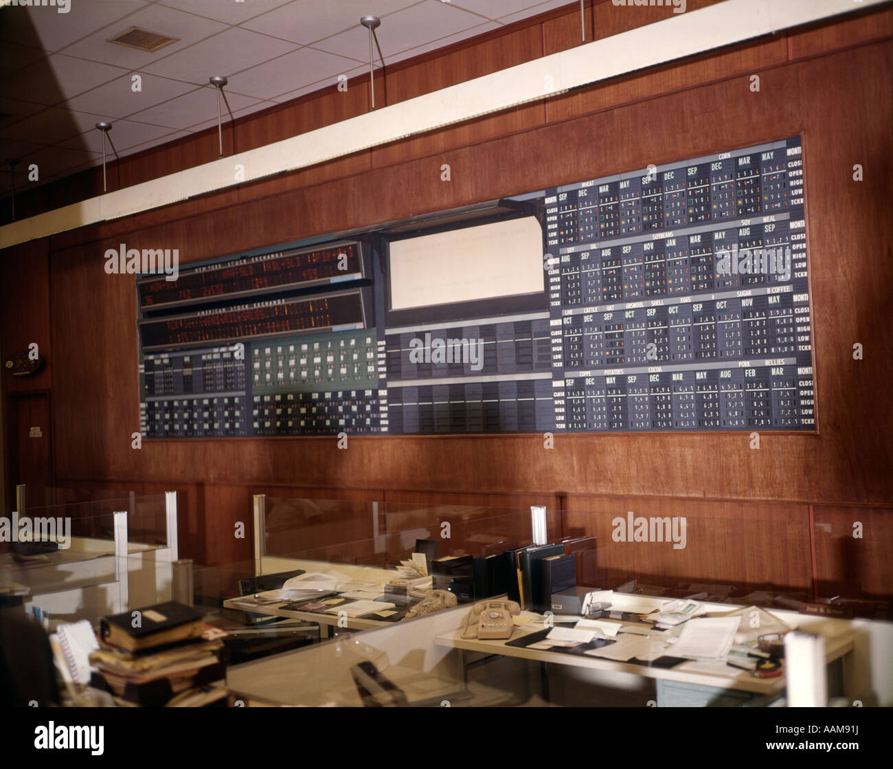 1970s office interior hi-res stock photography and images - Alamy