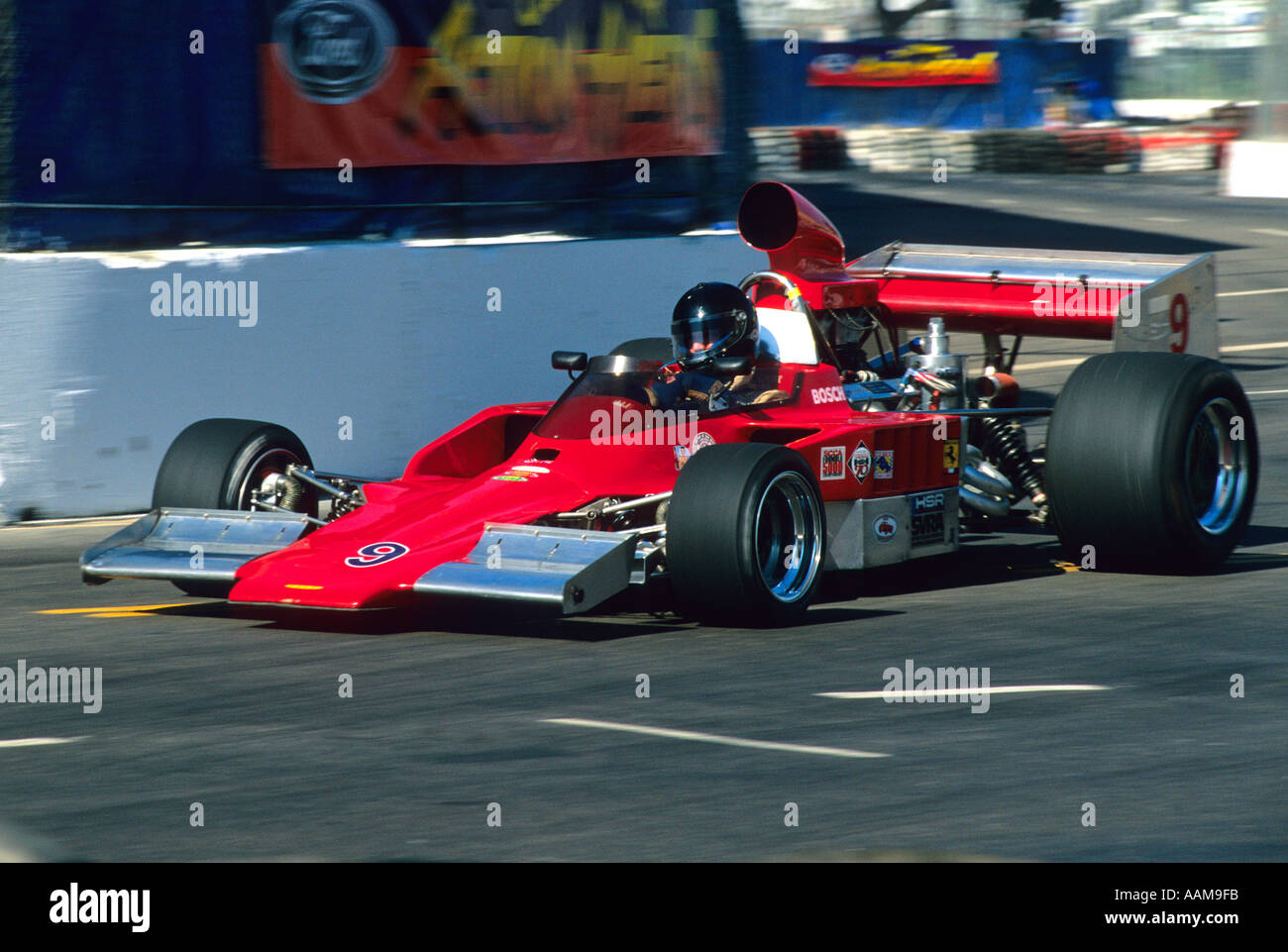 Indy style race cars at the LA Grand Prix Stock Photo - Alamy