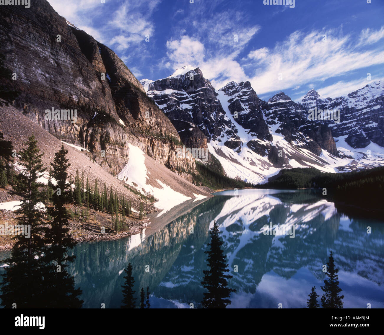 Valley of the 10 peaks hi-res stock photography and images - Alamy