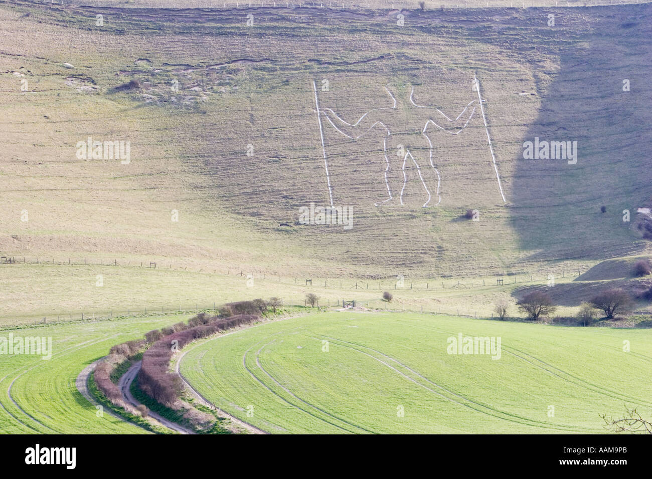 The Long Man of Wilmington is thought to be the earliest European ...