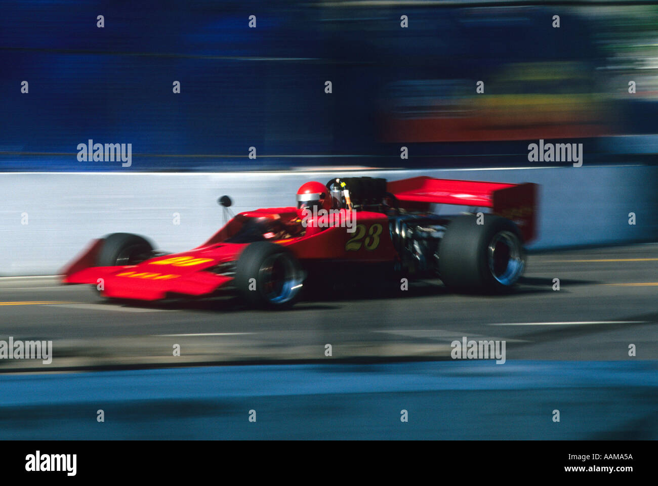 Indy style race cars at the LA Grand Prix Stock Photo - Alamy