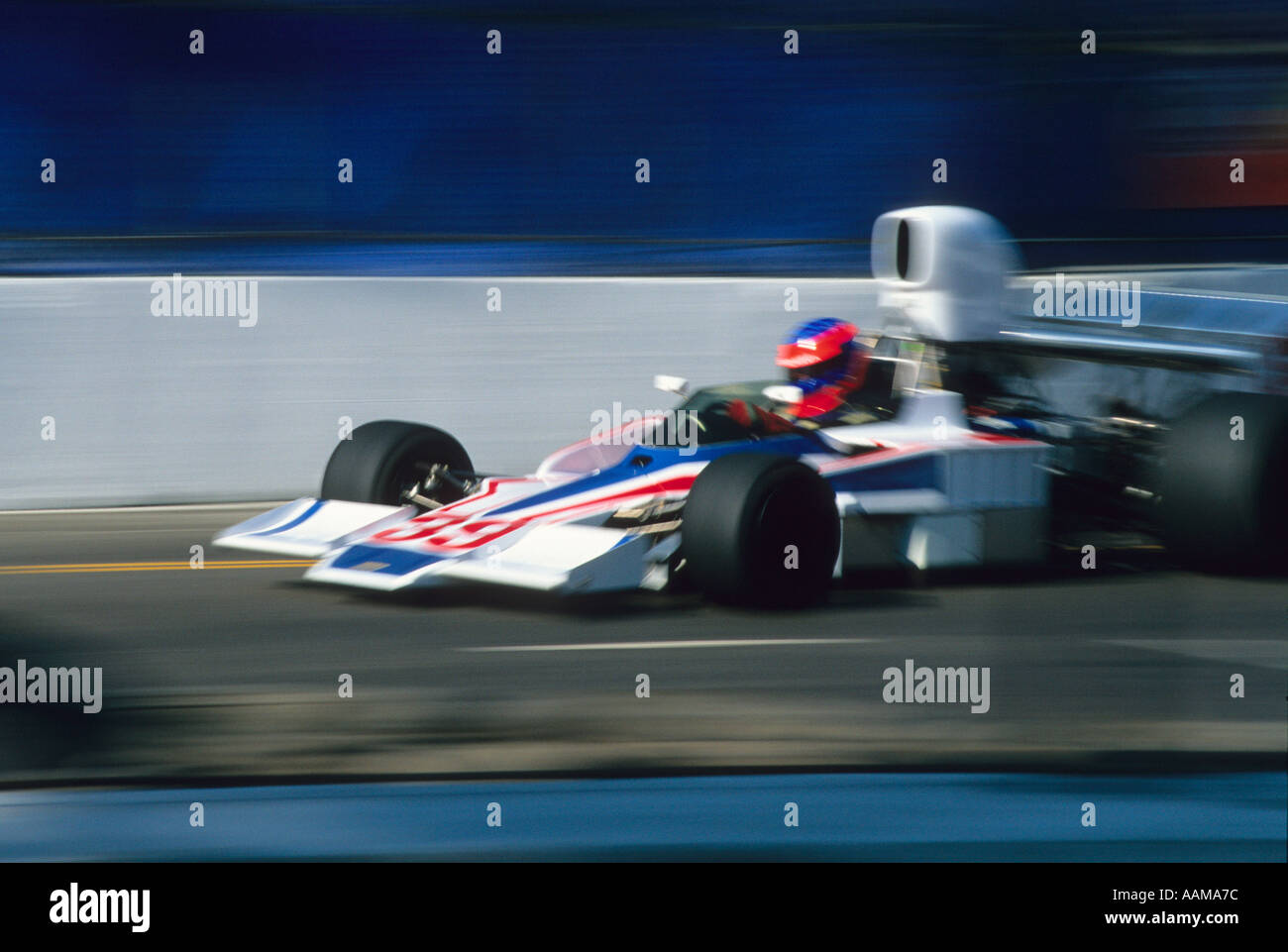Indy style race cars at the LA Grand Prix Stock Photo - Alamy