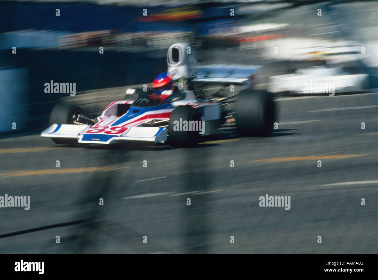 Indy style race cars at the LA Grand Prix Stock Photo - Alamy