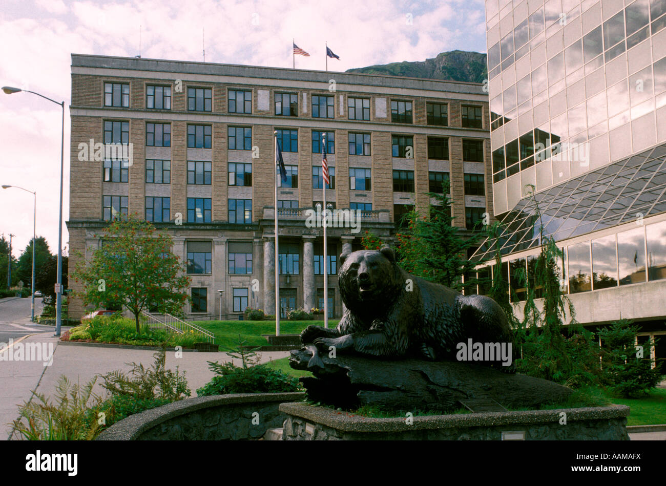 THE STATE CAPITOL BUILDING JUNEAU ALASKA Stock Photo - Alamy