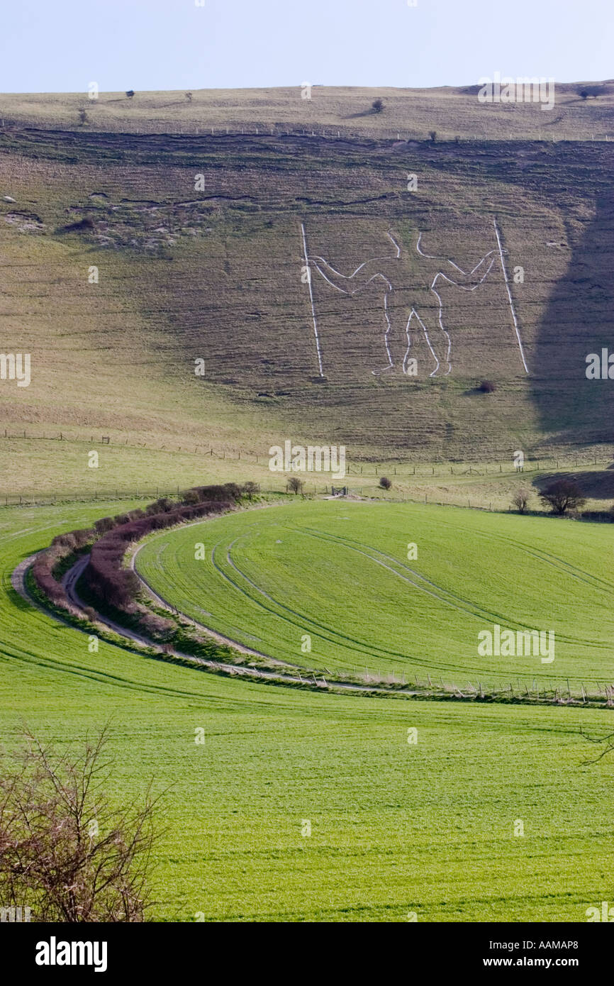 The Long Man of Wilmington is thought to be the earliest European ...