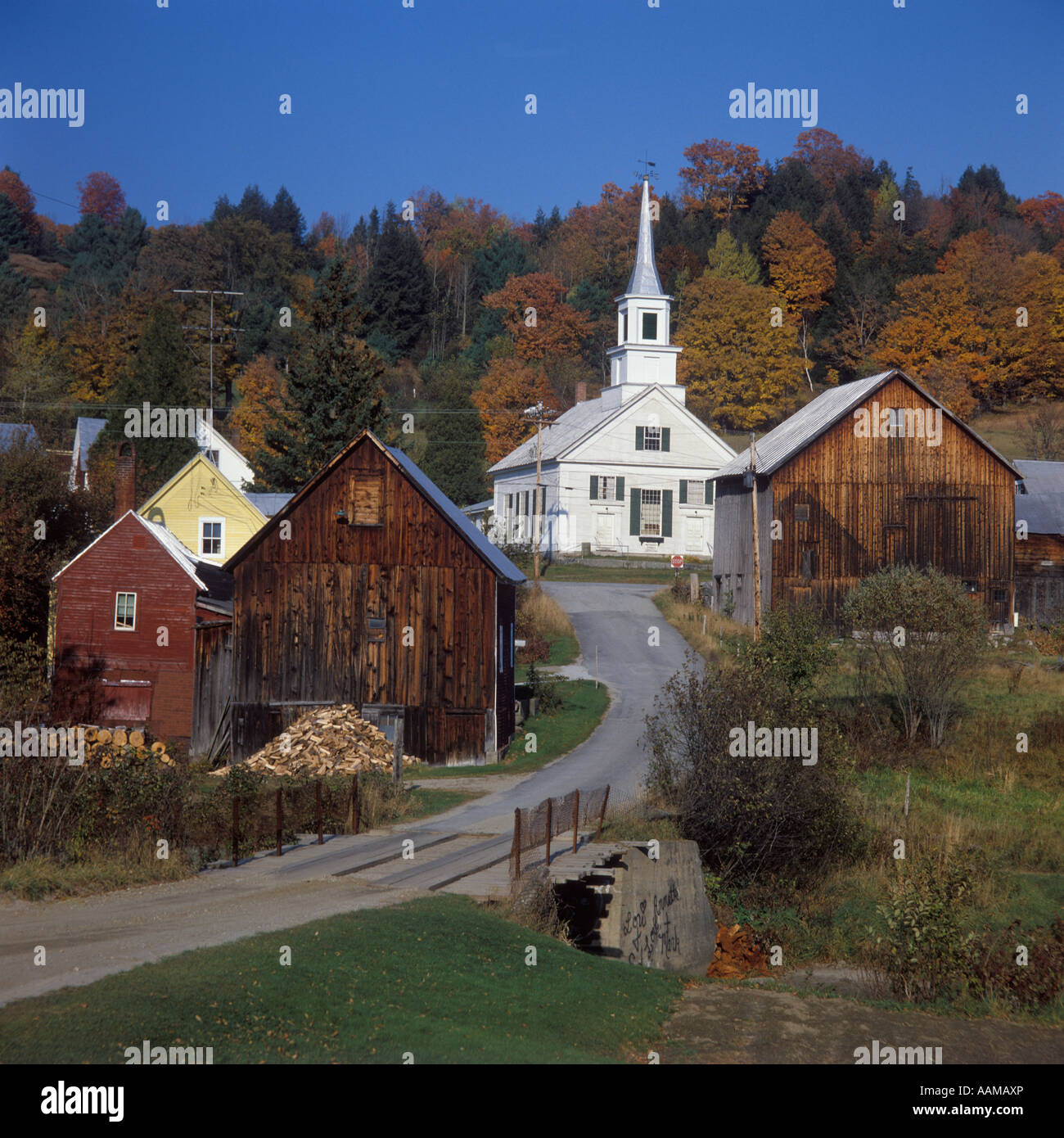 WAITS RIVER VT Stock Photo - Alamy