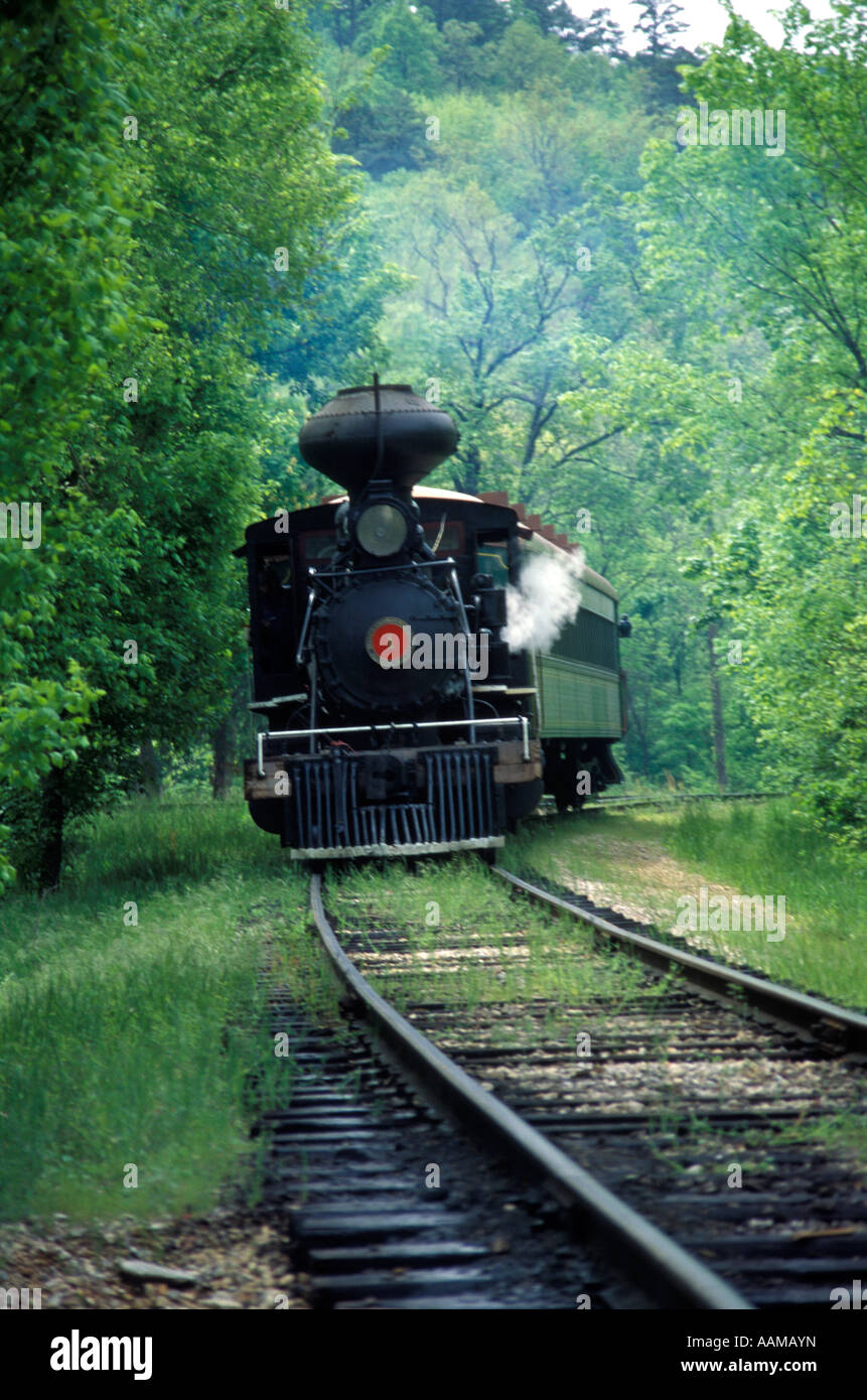 STEAM TRAIN EUREKA SPRINGS AR Stock Photo - Alamy