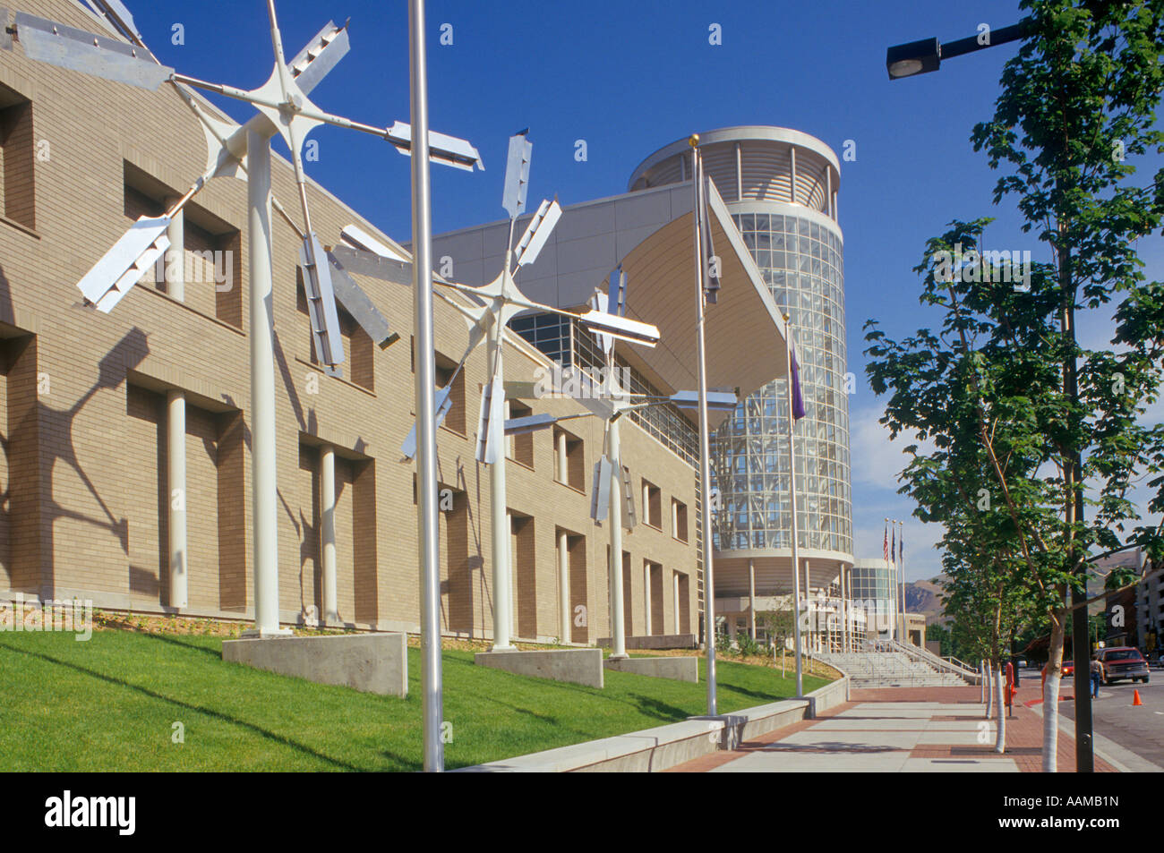 SALT LAKE CITY UT SALT PALACE CONVENTION CENTER Stock Photo - Alamy